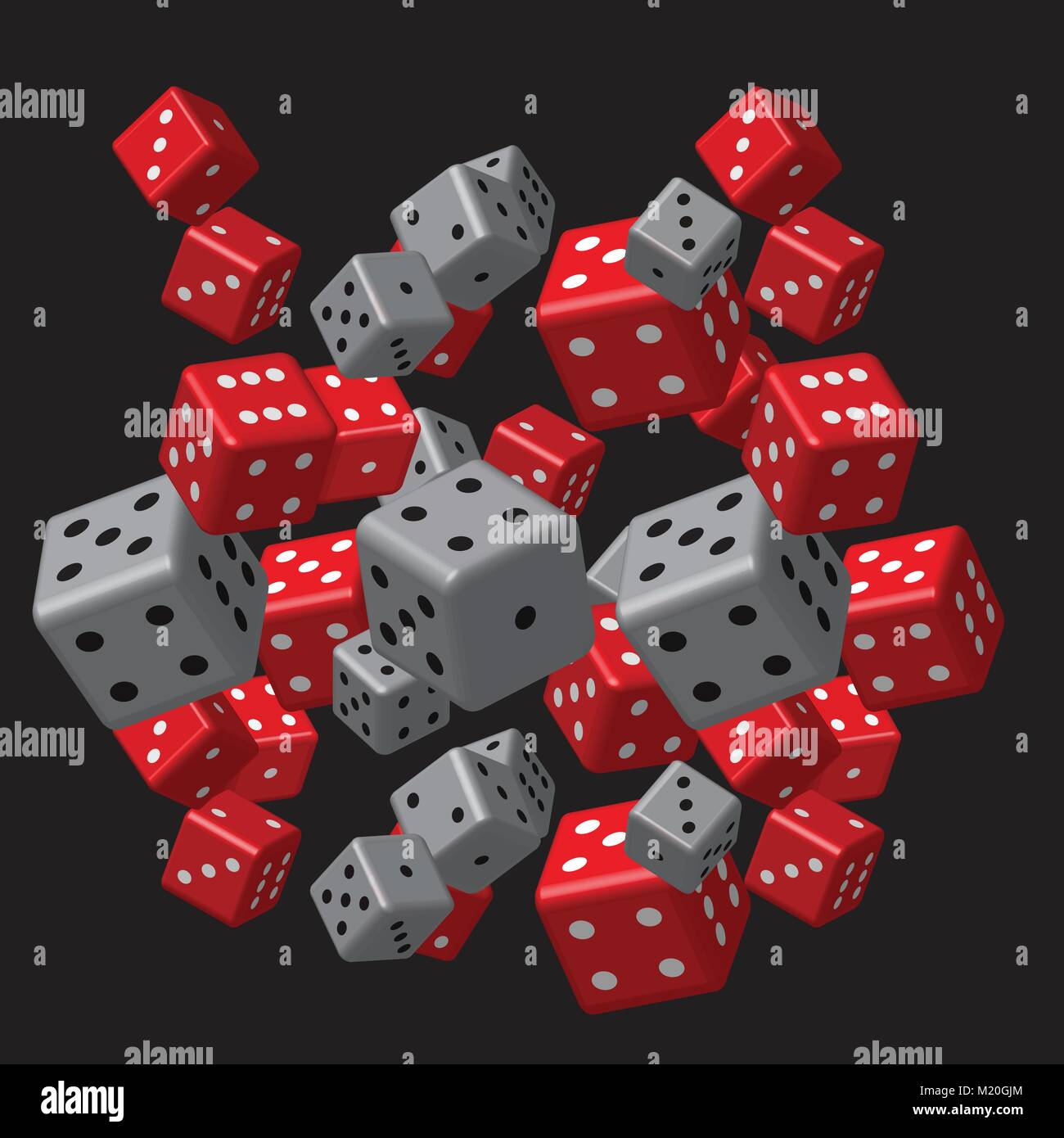 Red and grey Stock Vector Images - Alamy