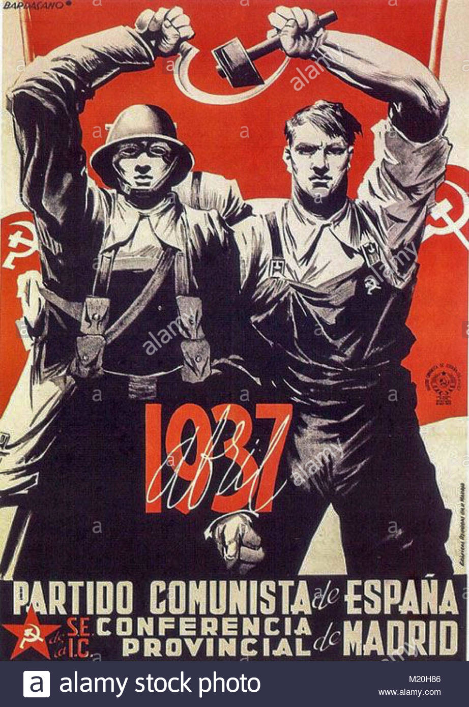 Work Create Retro Soviet Work Propaganda Stock Vector