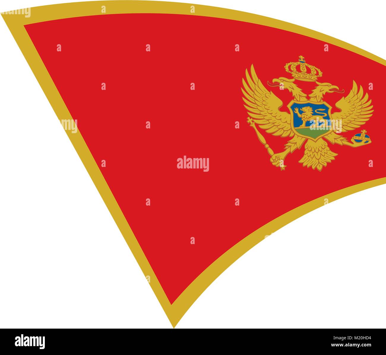 montenegro flag, vector illustration Stock Vector Image & Art - Alamy