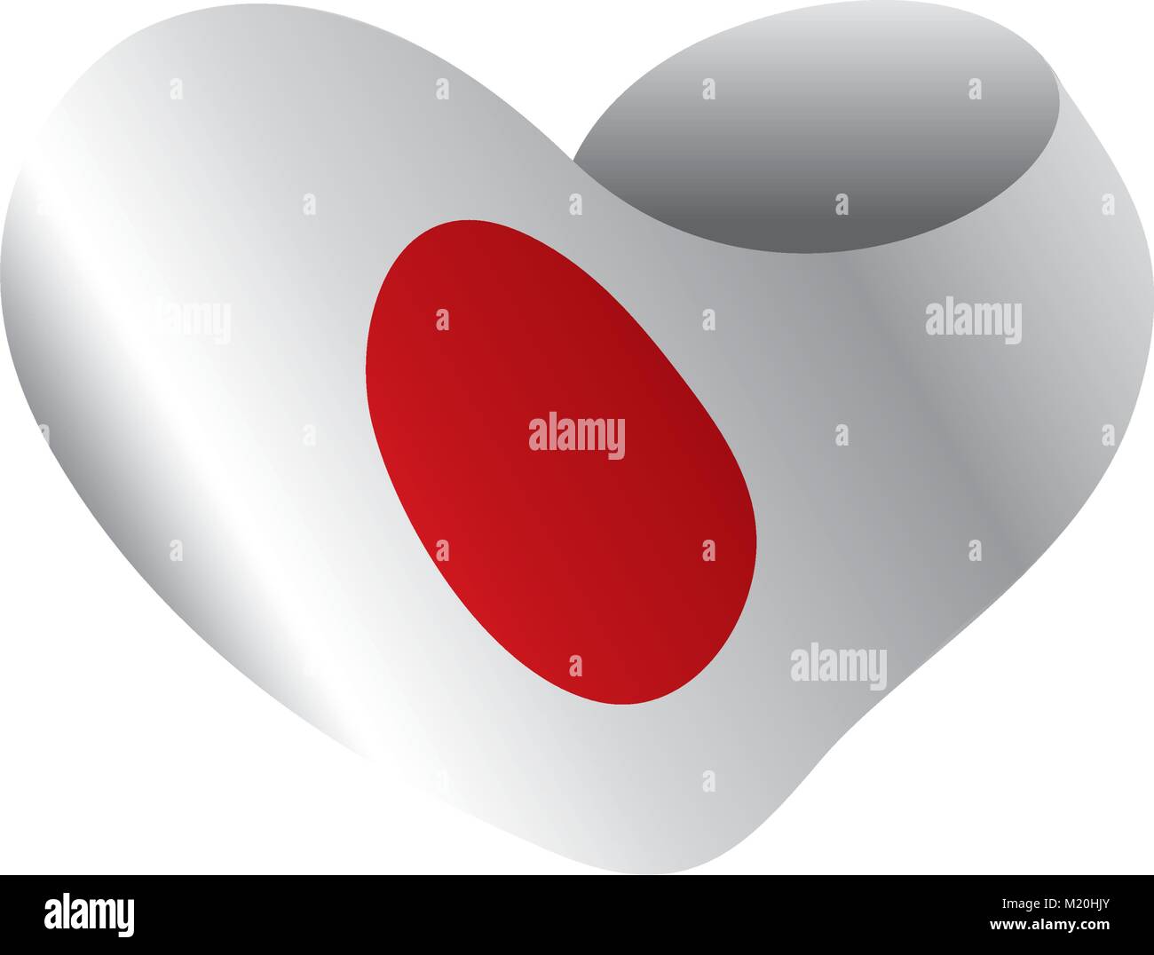 Japan flag, vector illustration Stock Vector Image & Art - Alamy