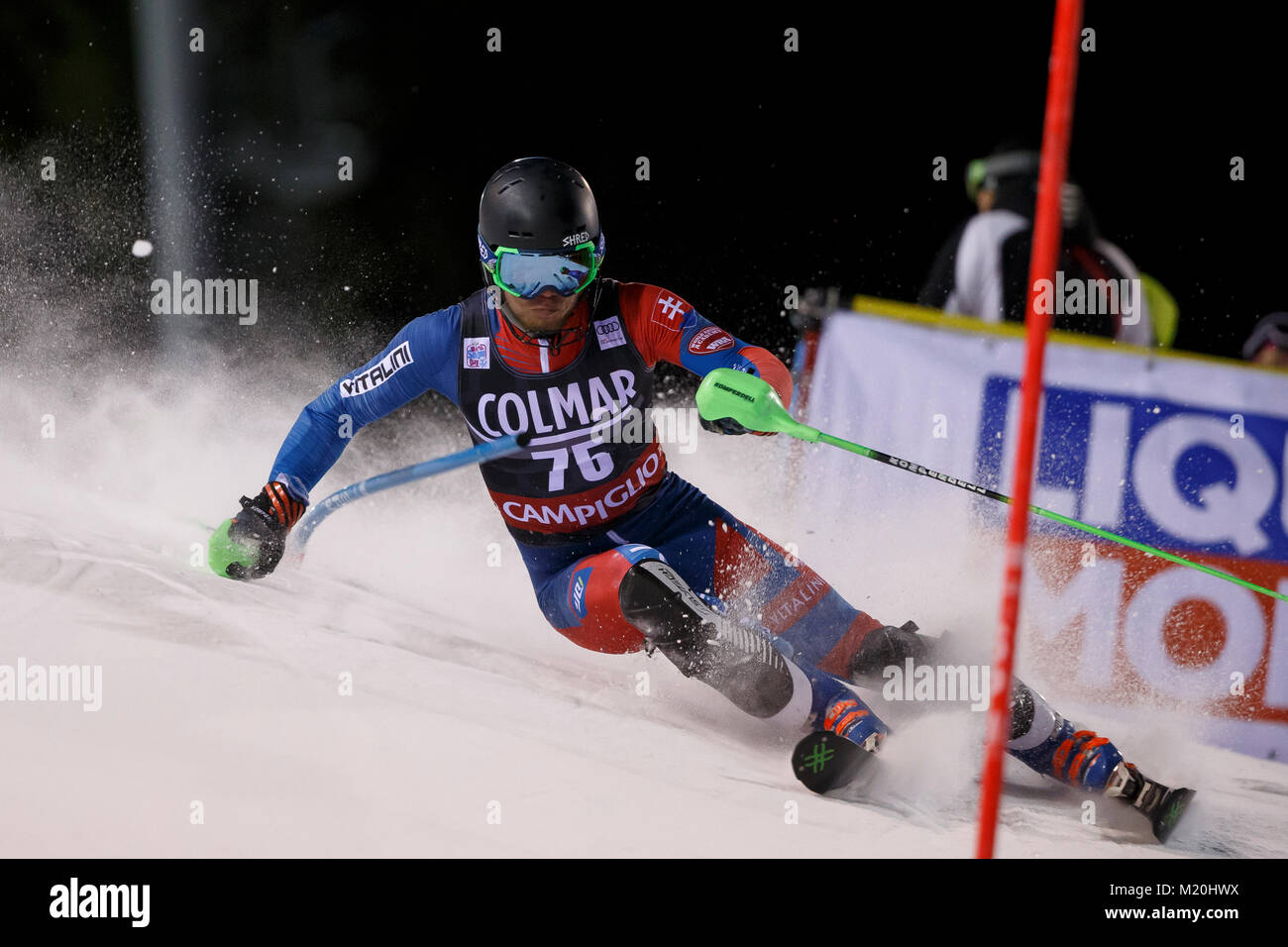 Madonna di Campiglio, Italy 22 December 2017. FALAT Matej (Svk ...