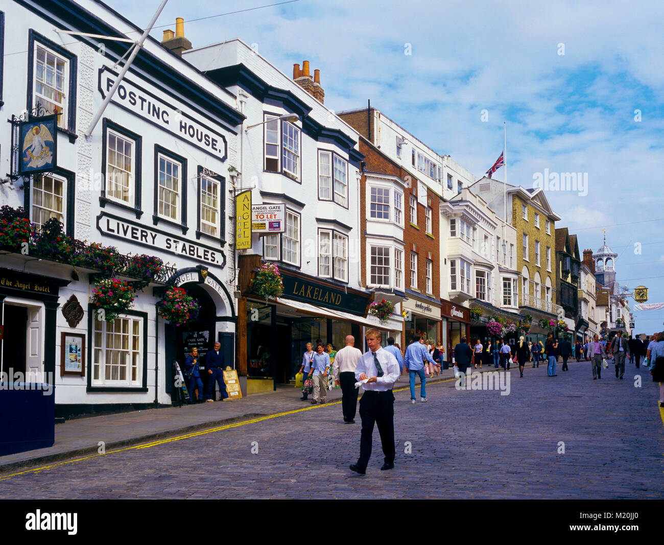 Guildford high street surrey england hi-res stock photography and ...