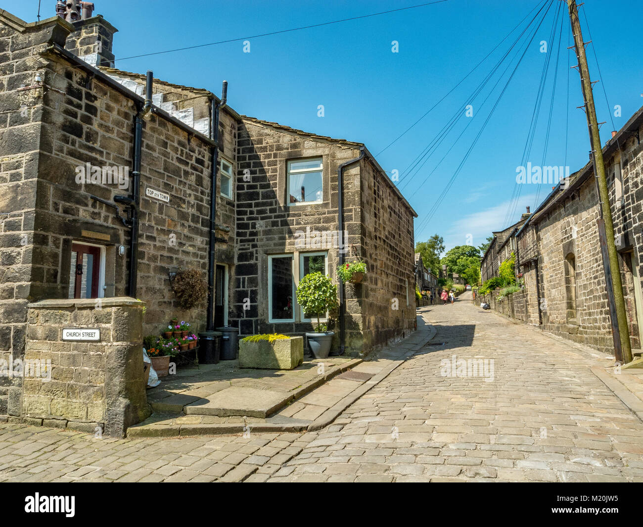 Heptonstall village hi-res stock photography and images - Alamy