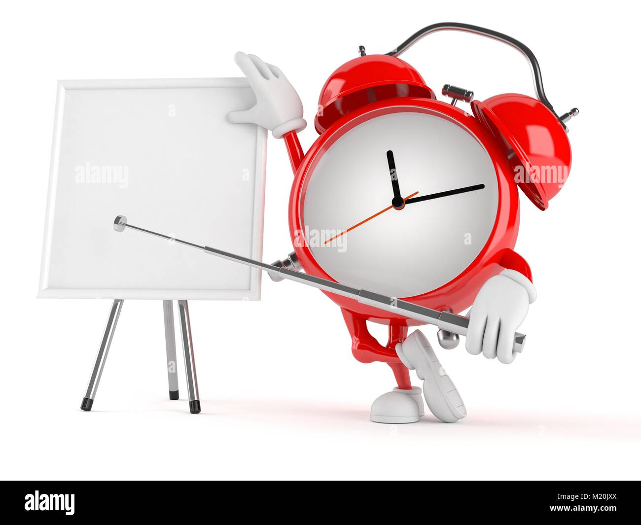 Alarm clock character blank hi-res stock photography and images - Alamy