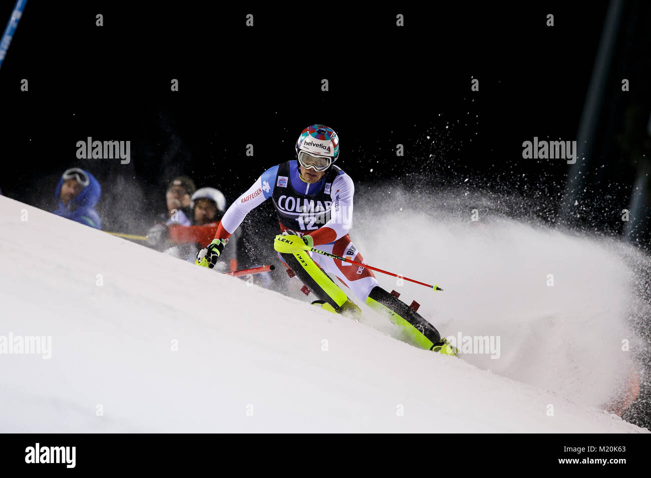 Madonna di Campiglio, Italy 22 December 2017. YULE Daniel (Sui ...