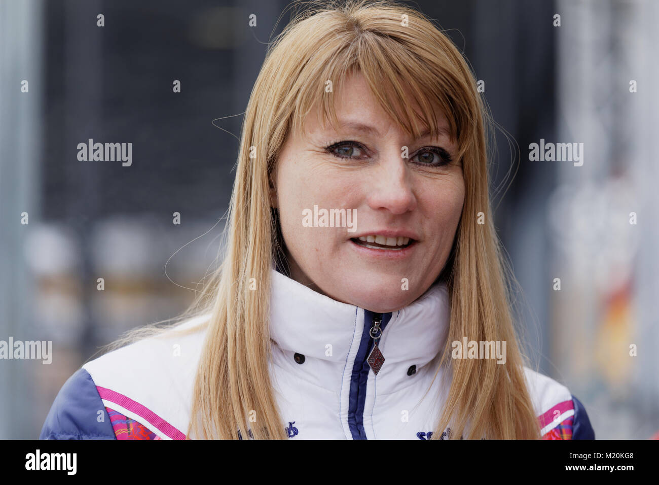 World and Olympic champion in skating Svetlana Zhurova during the Open ...