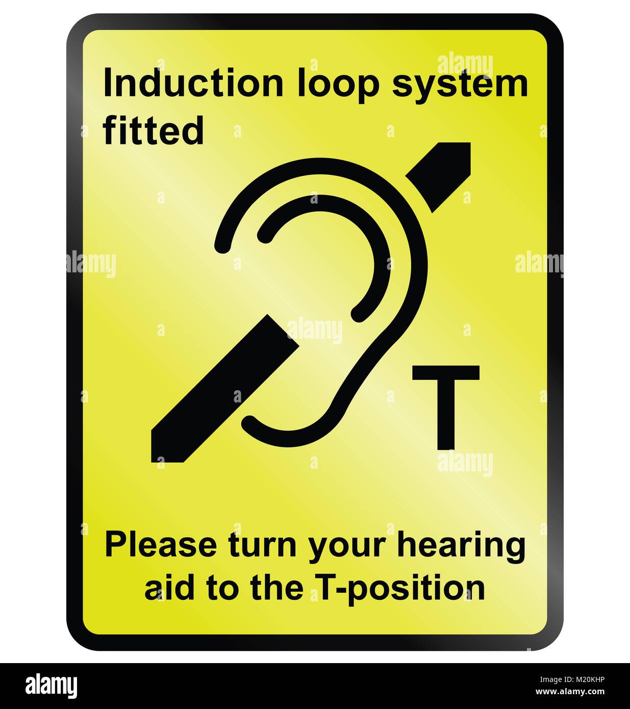 Hearing loop hi-res stock photography and images - Alamy