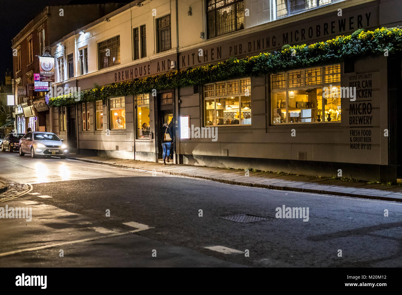 Brewhouse and Kitchen, Cotham Hill off Whiteladies Road, Bristol, UK ...