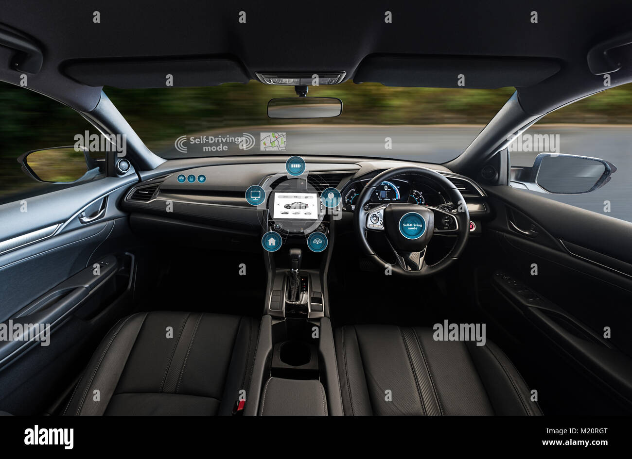 Autonomous cars hi-res stock photography and images - Alamy