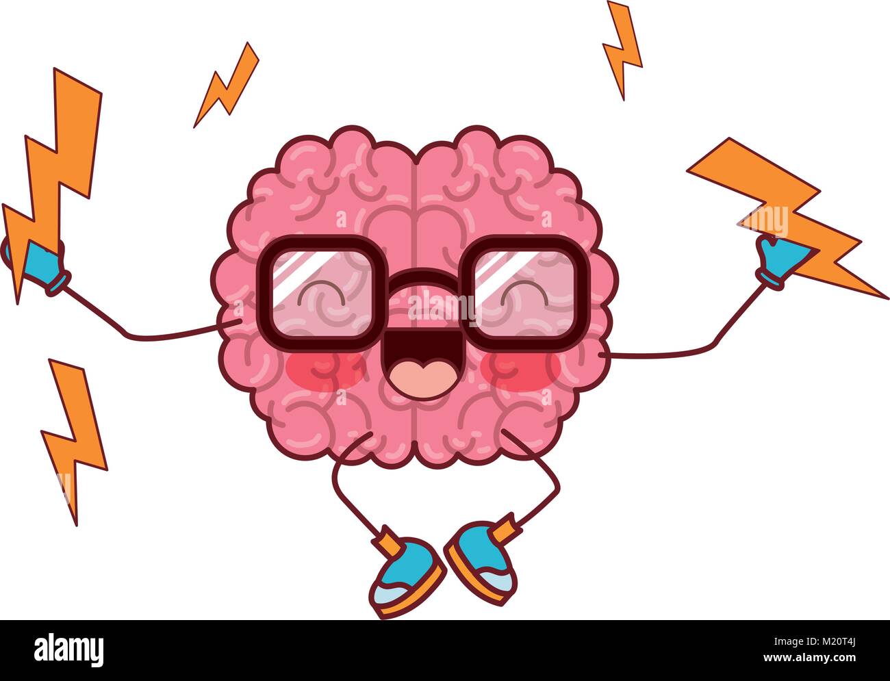 Jumping around Stock Vector Images - Alamy