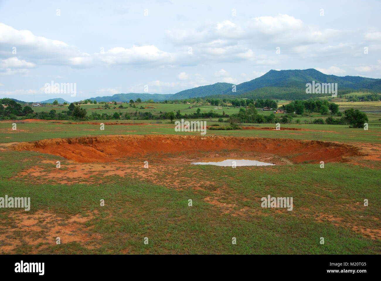 Bomb Craters Stock Photos & Bomb Craters Stock Images - Alamy