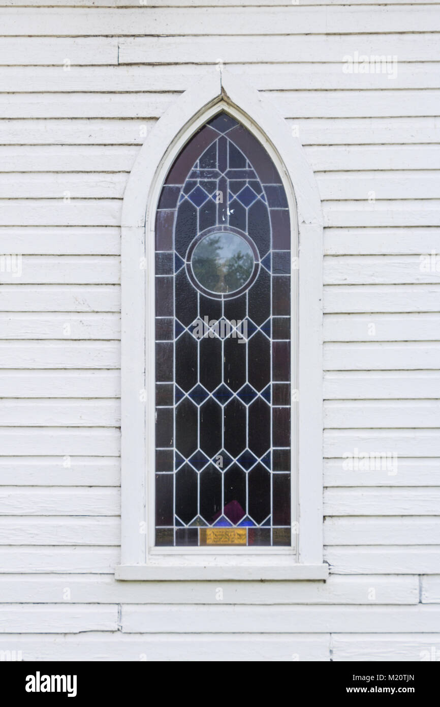 Simple church stained glass windows hi-res stock photography and images ...