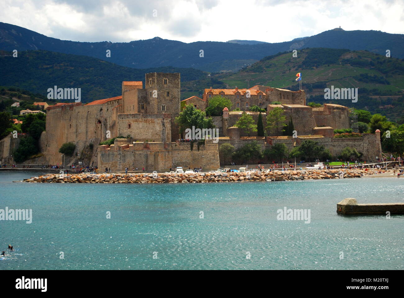 Royal castle of collioure hi-res stock photography and images - Alamy