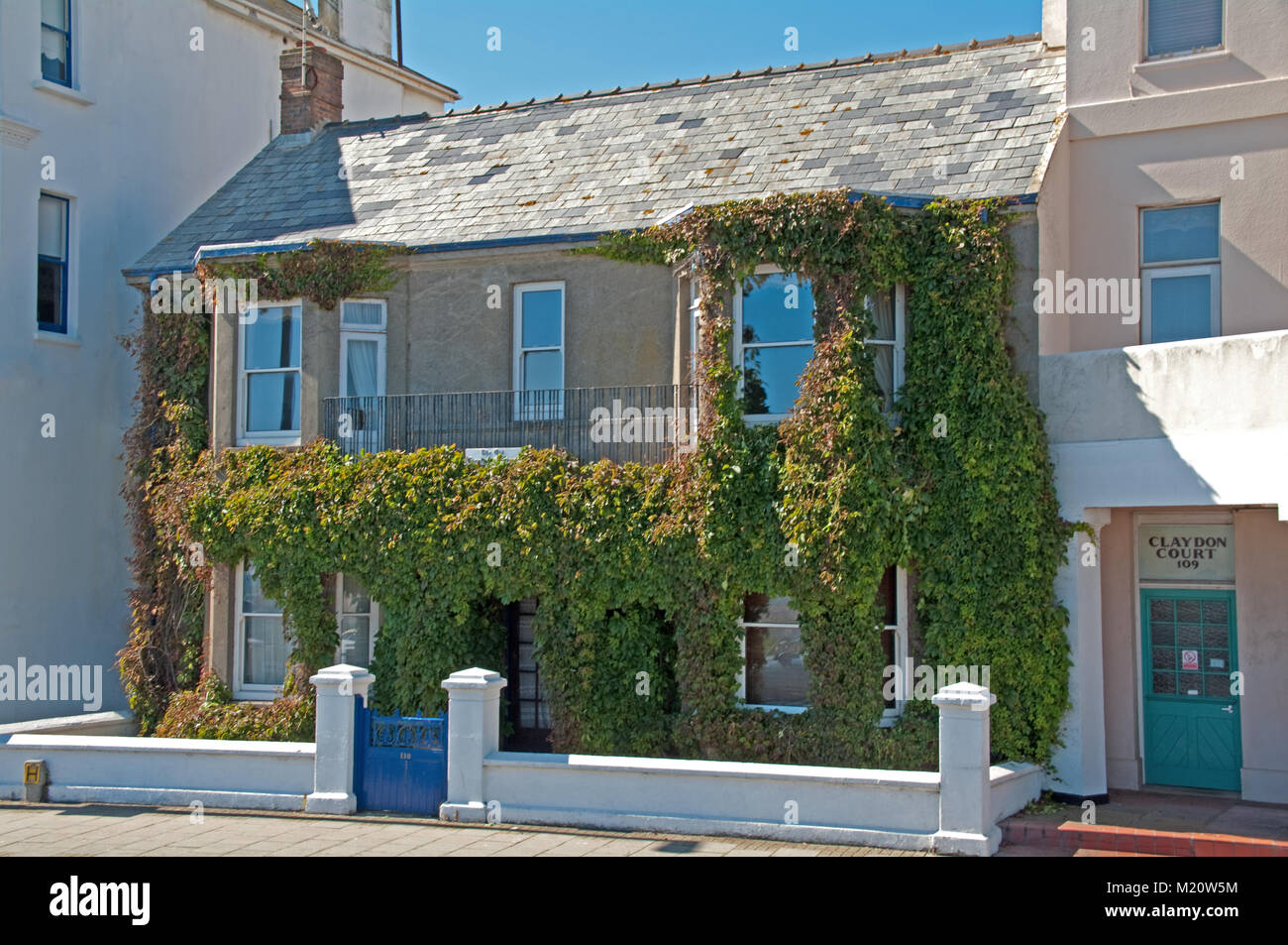 Worthing, House Front, Sussex, England Stock Photo - Alamy