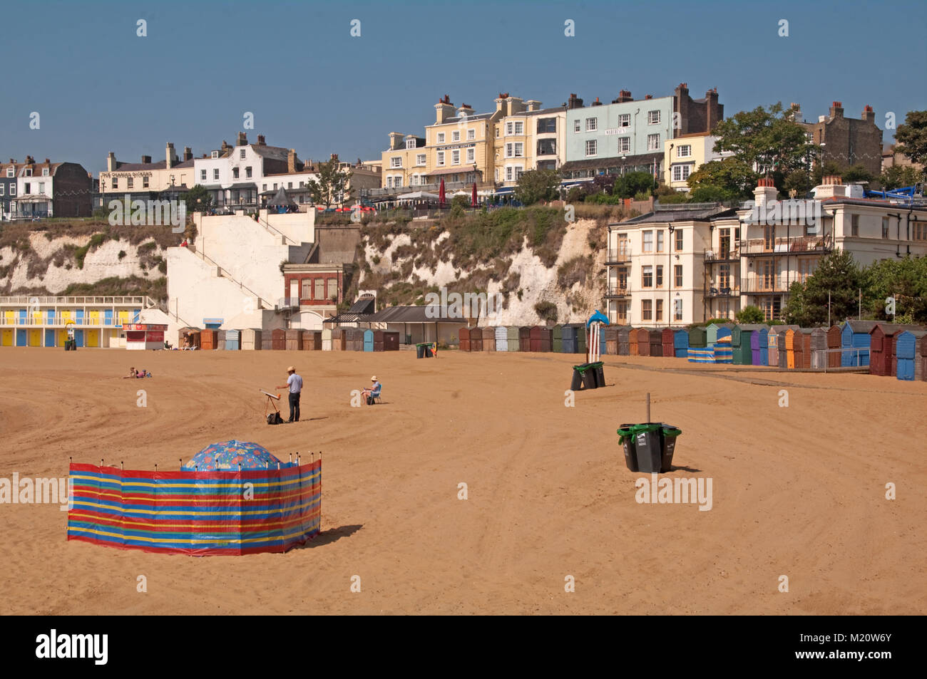 Broadstairs, Kent, Beach, England Stock Photo - Alamy