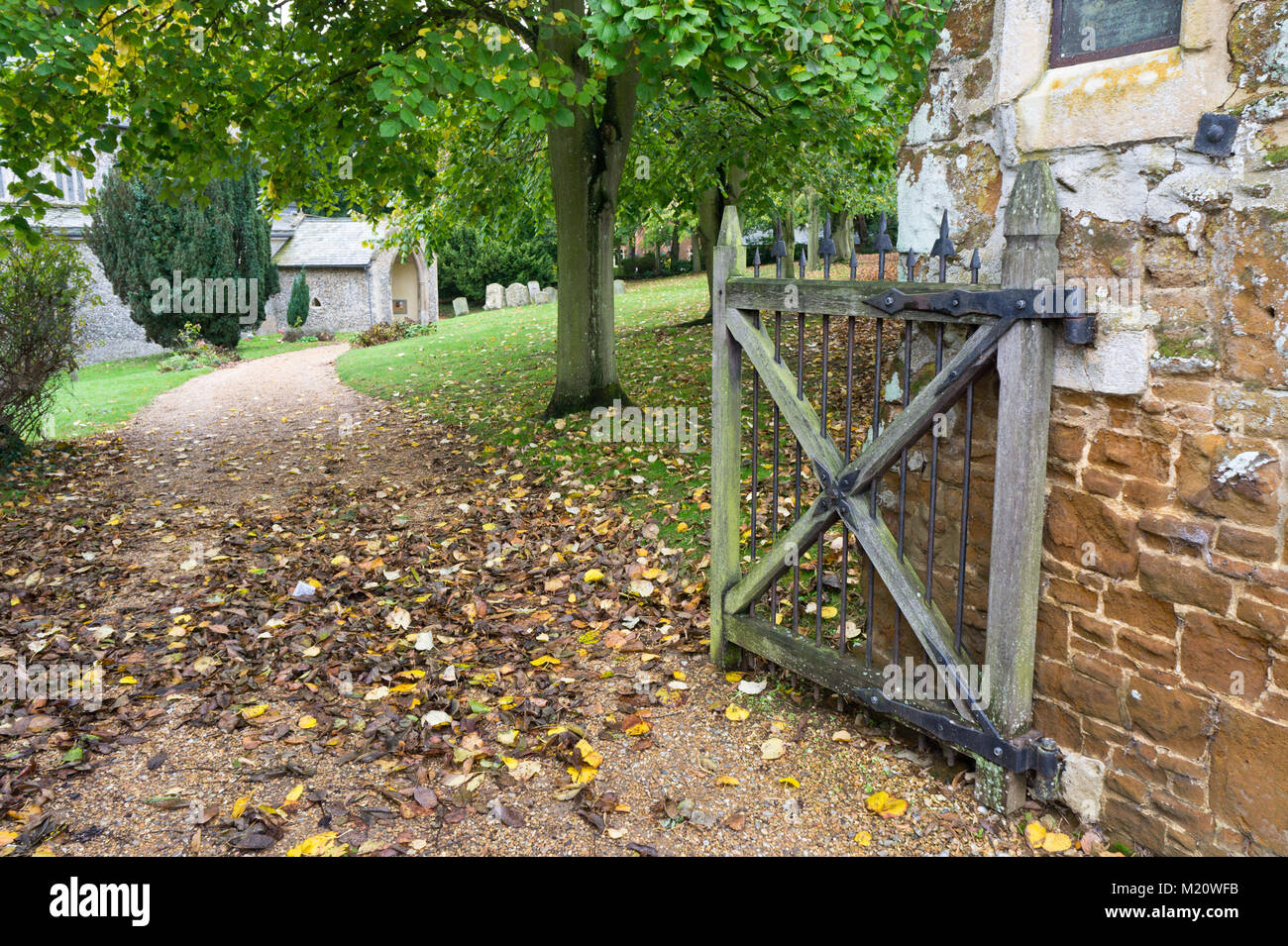 Open gate leading path open hi-res stock photography and images - Alamy