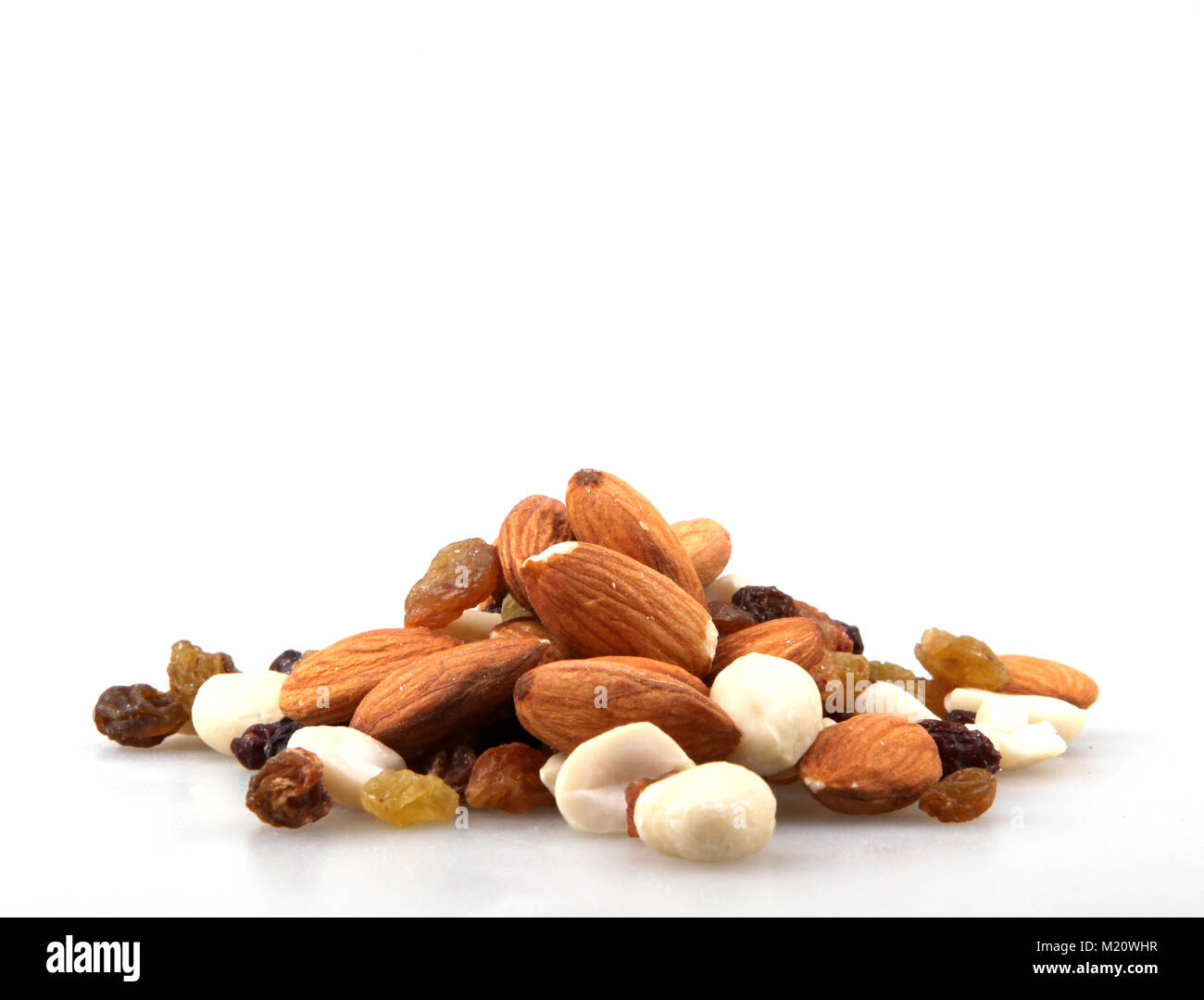 Raw nuts isolated Stock Photo - Alamy