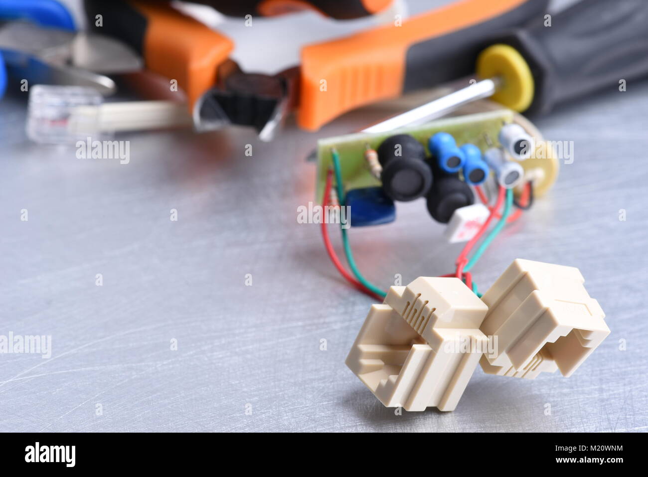 Wire tapping device hi-res stock photography and images - Alamy