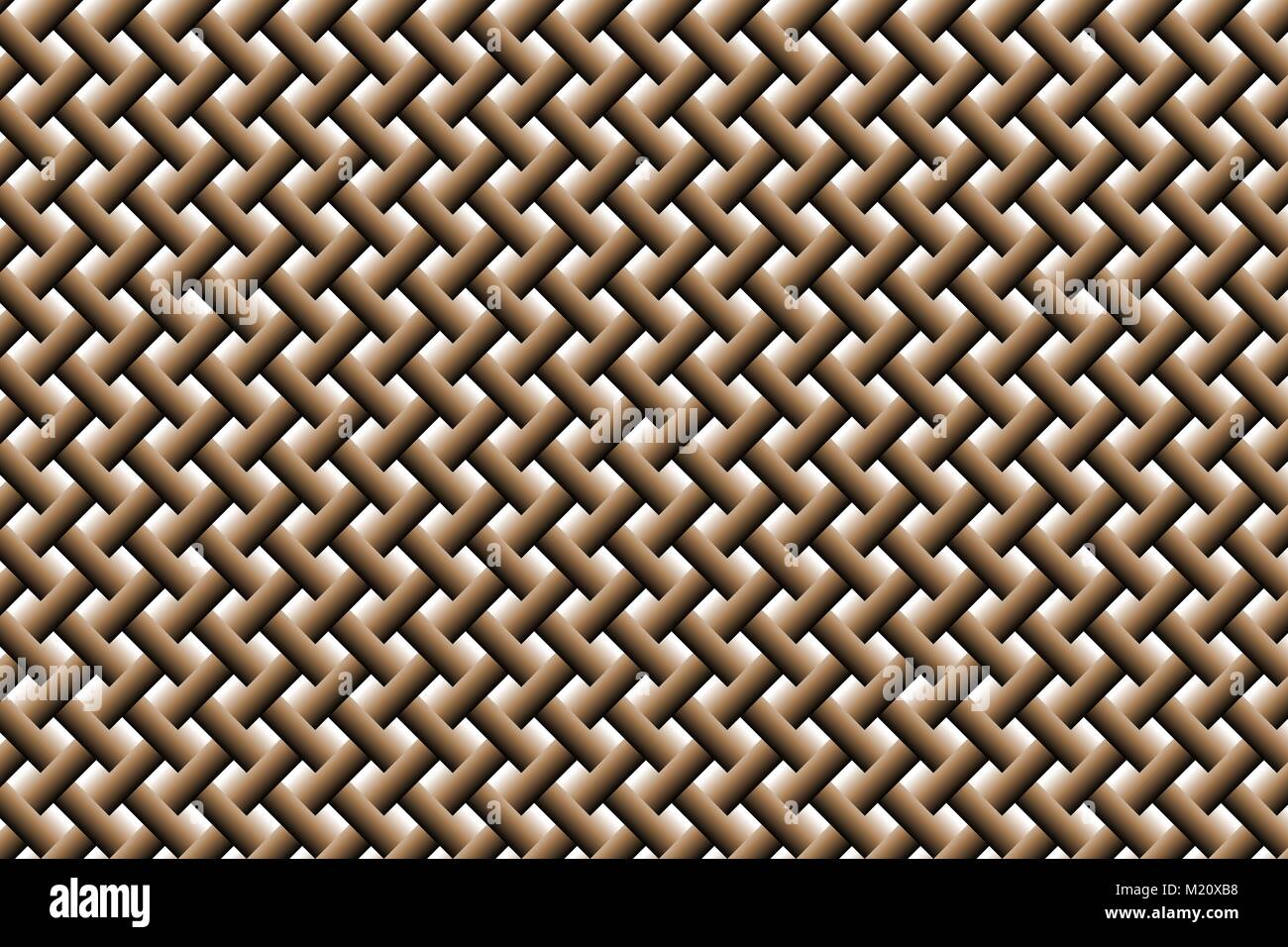 Grid vector pattern - brown and white background Stock Vector Image ...