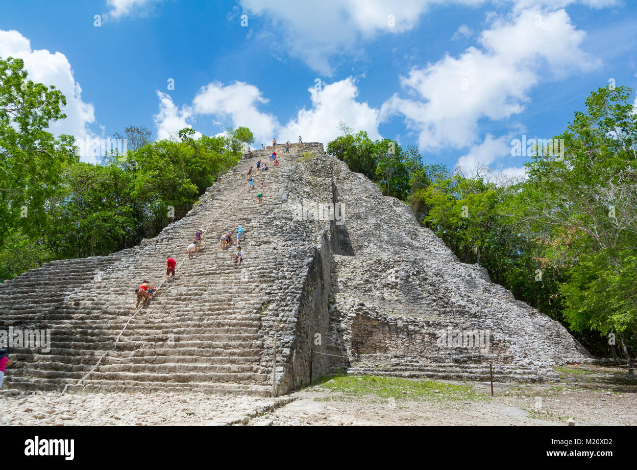 Coba Archaeological site Coba, Quintana Roo, Mexico Stock Photo - Alamy