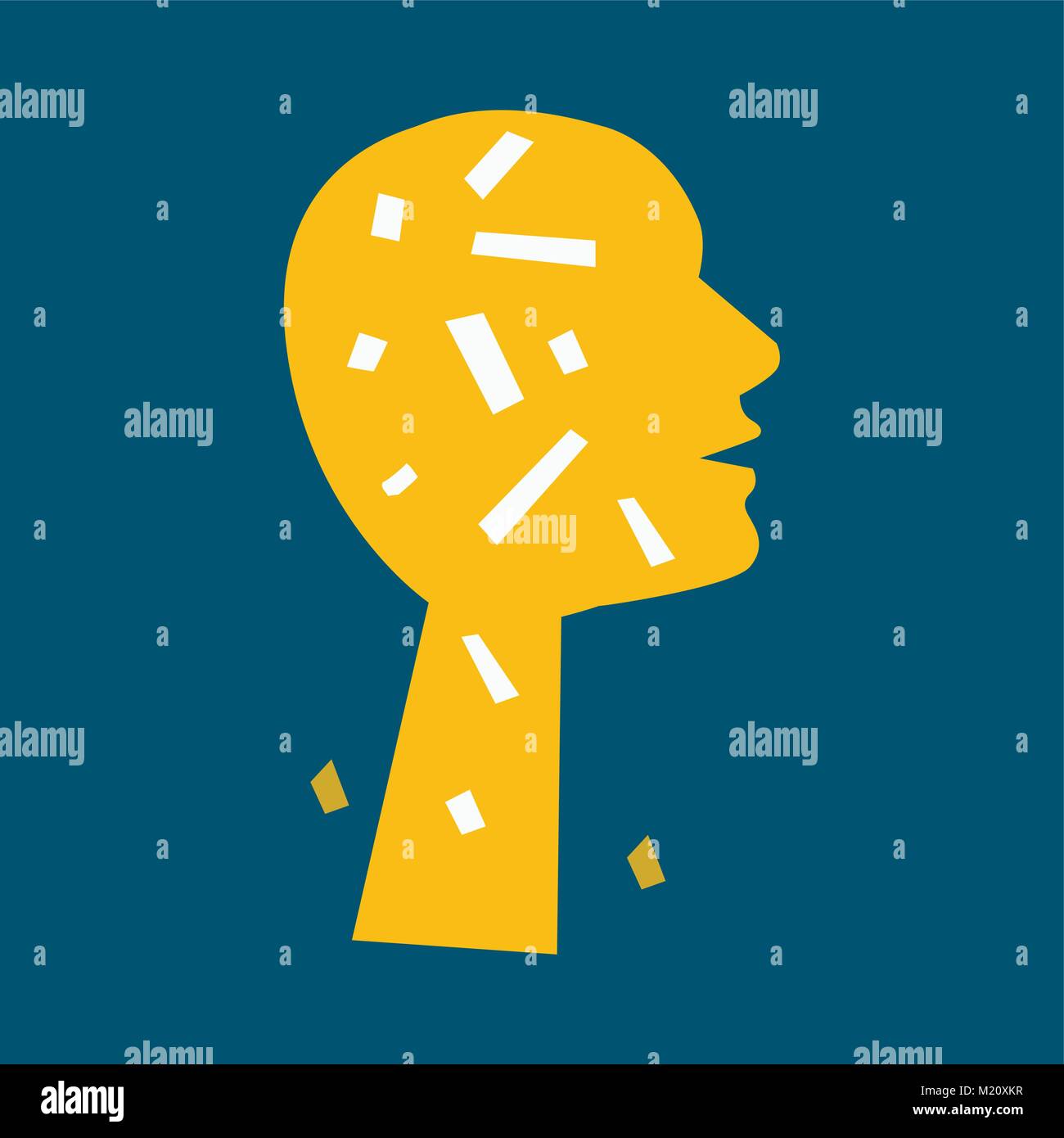Vector head of a man Stock Vector Image & Art - Alamy