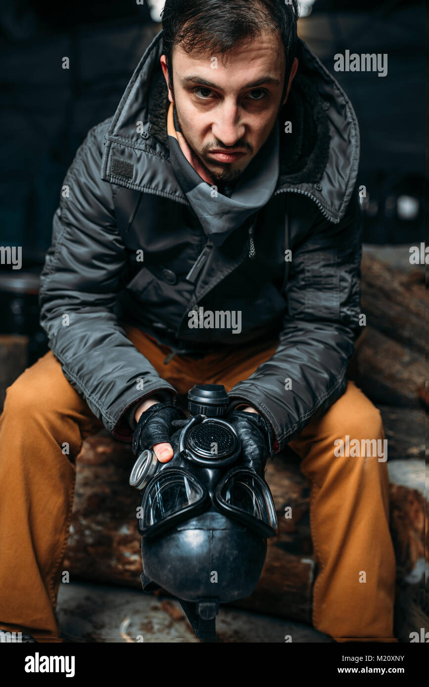 Post Apocalyptic Stalker War Radioactive High Resolution Stock ...