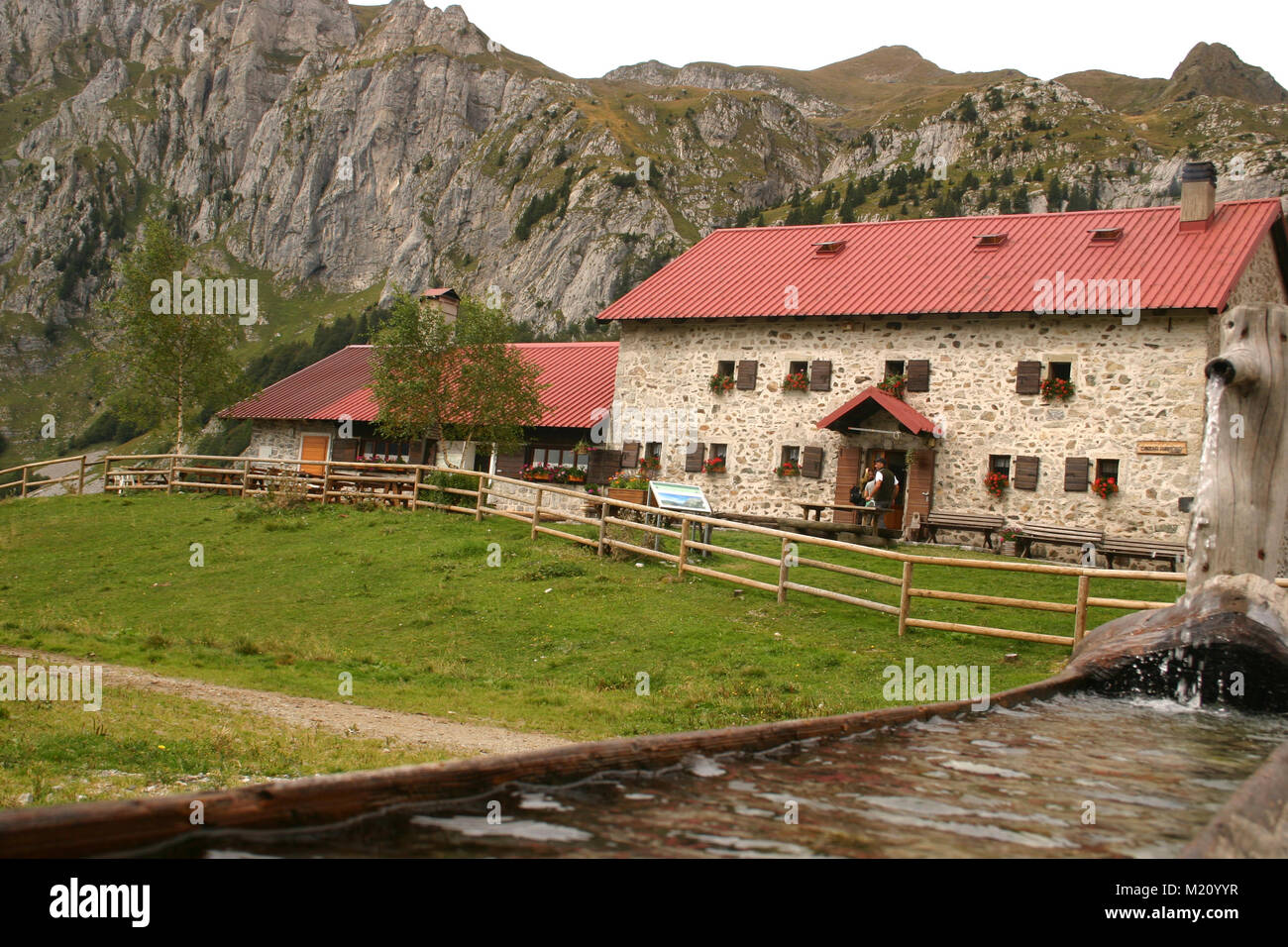 Large farm in Northern Italy Stock Photo - Alamy