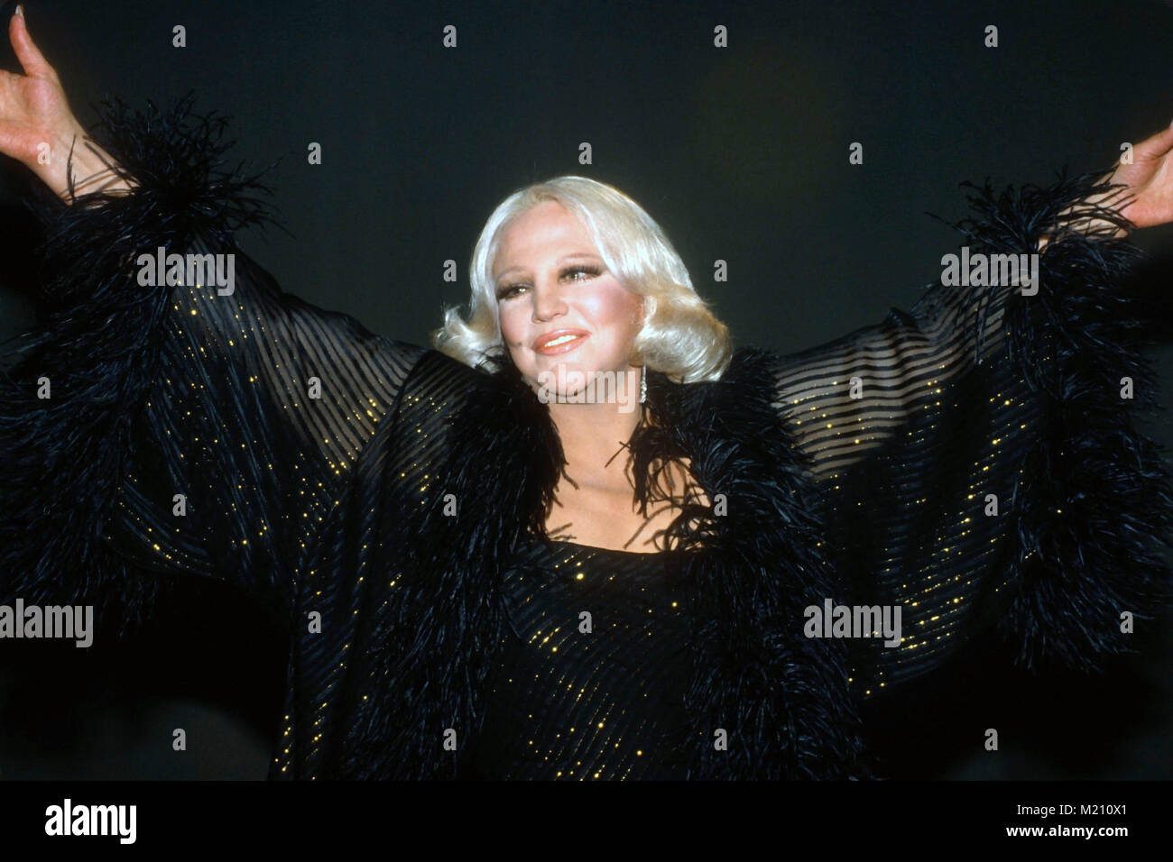 HOLLYWOOD, CA - APRIL 25: Singer Peggy Lee attends 'A Gift Of Music' at ...