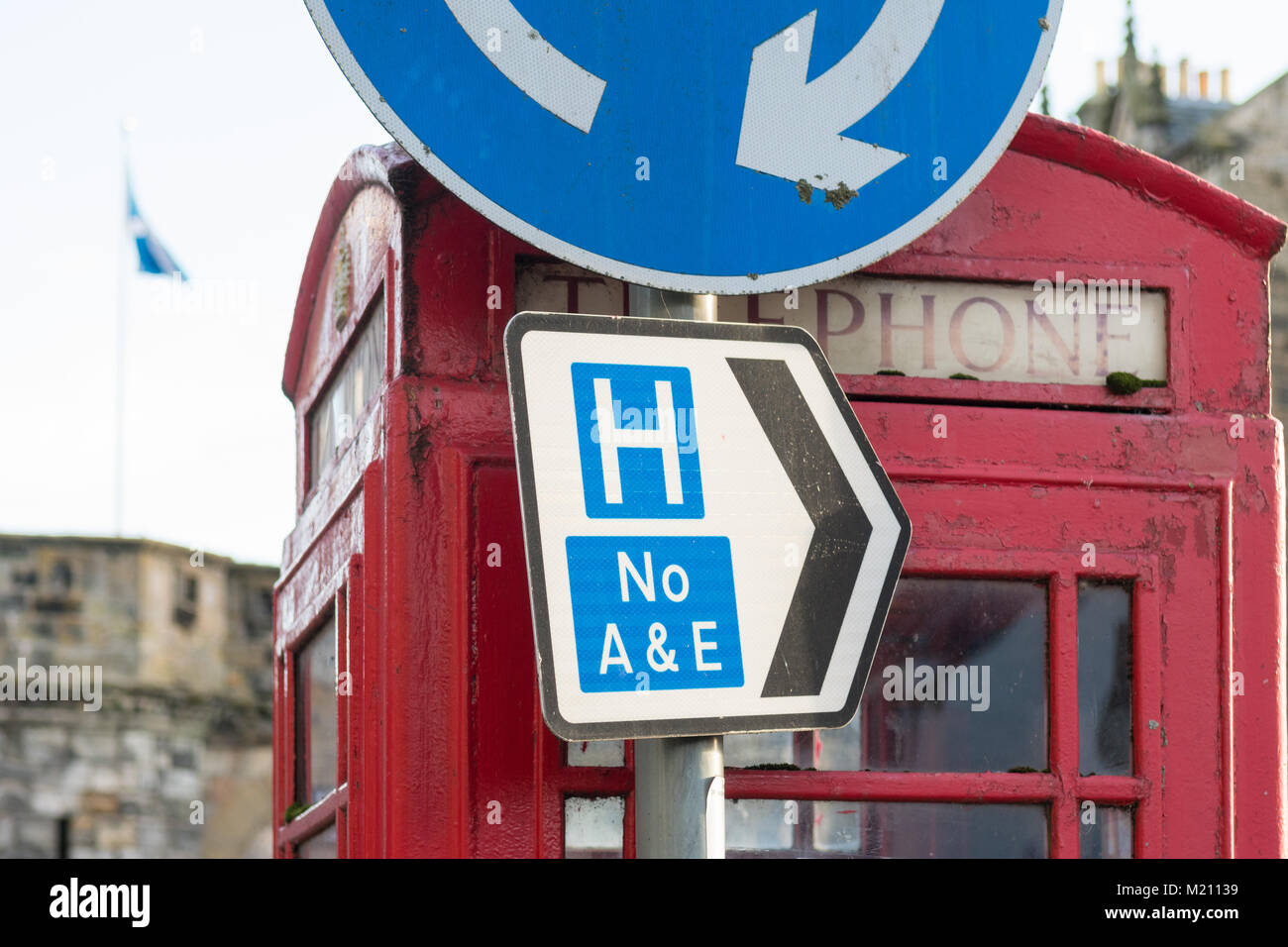 Hospital a&e sign hi-res stock photography and images - Alamy