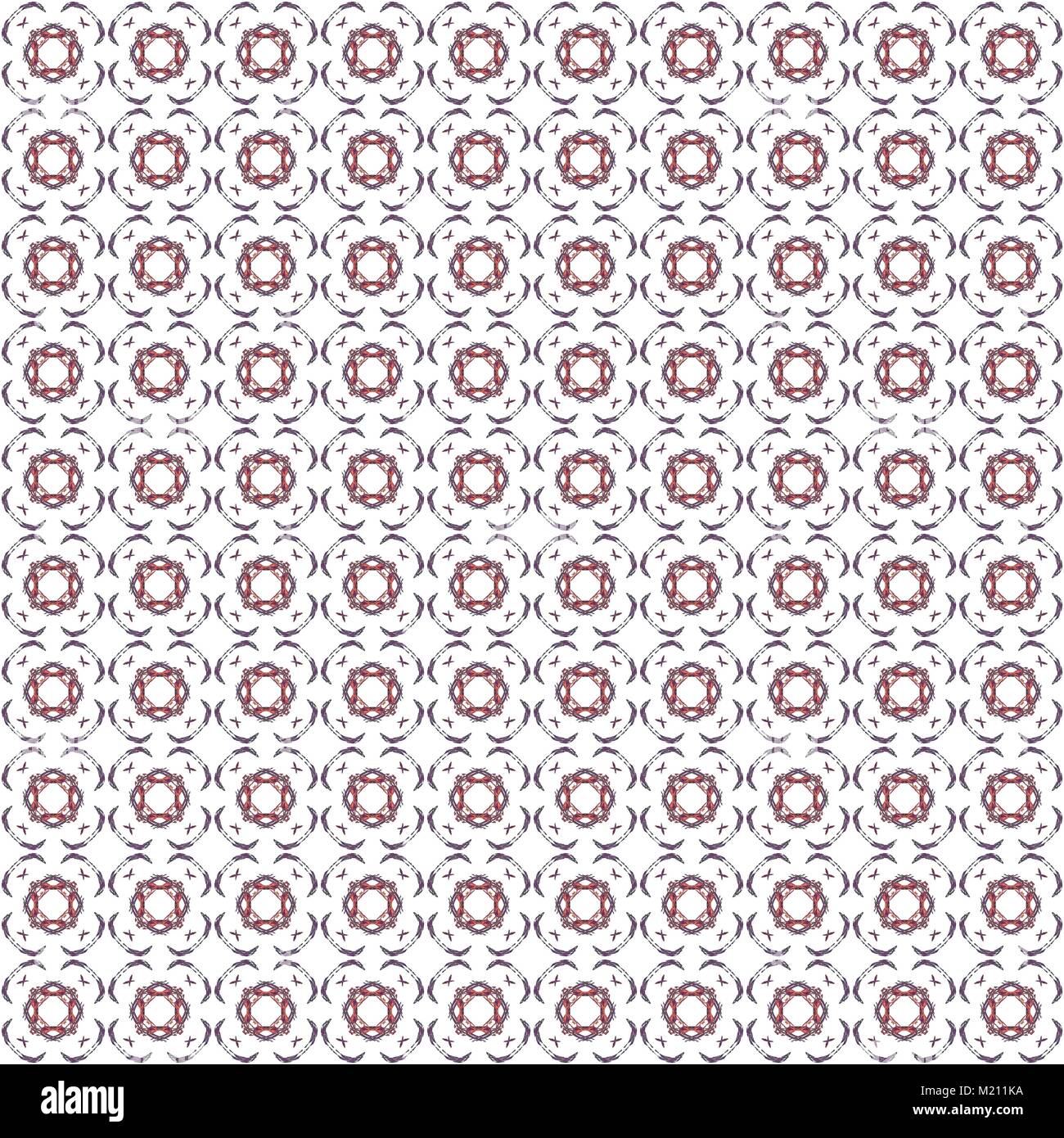 Maroon white seamless floral pattern hi-res stock photography and ...