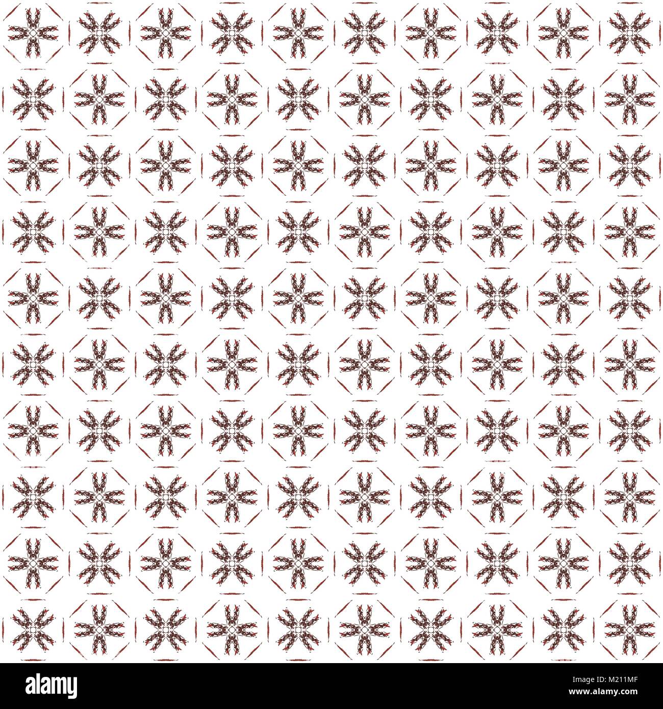 Maroon white seamless floral pattern hi-res stock photography and ...