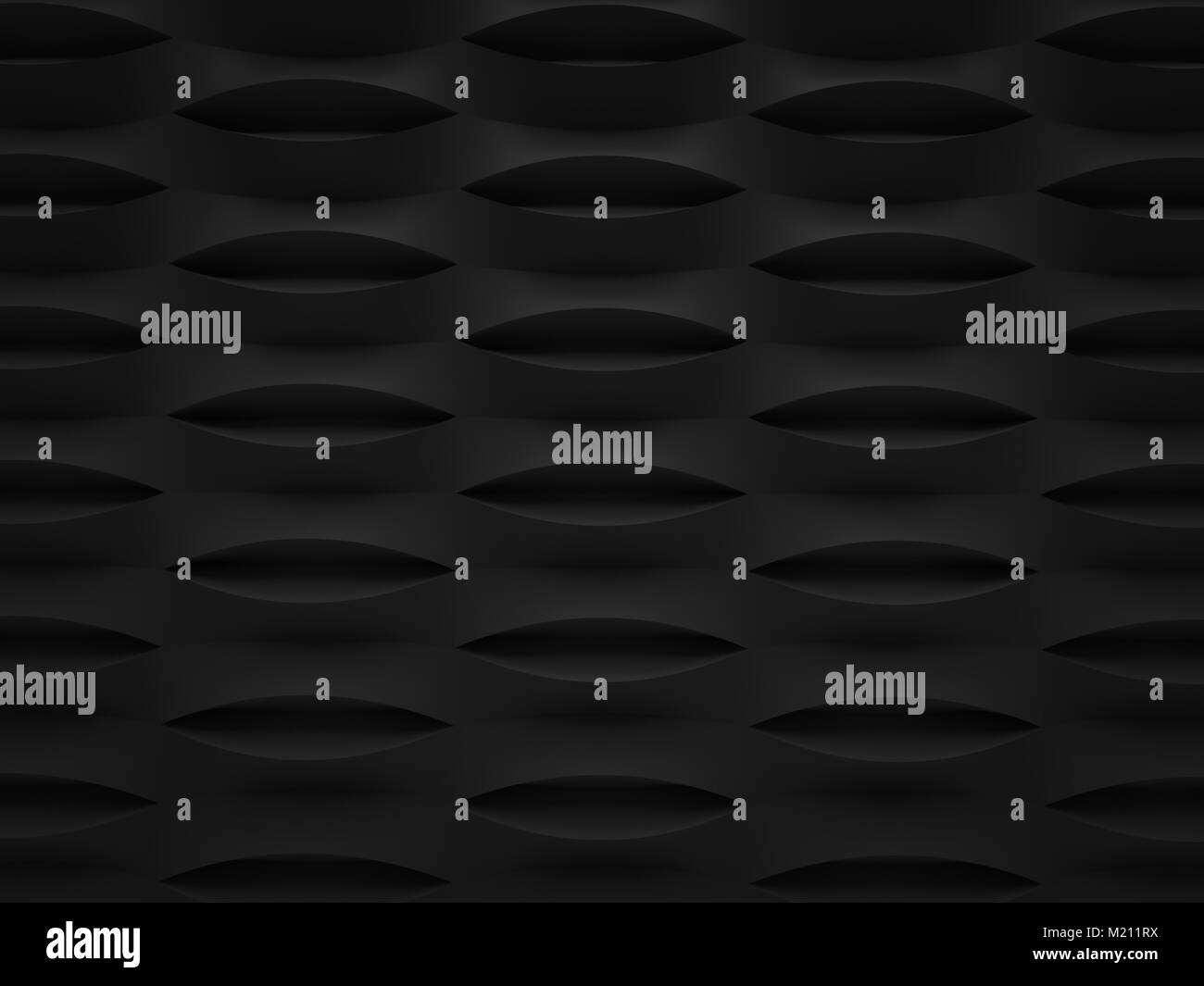 abstract black tear bend object background pattern 3d render Stock ...