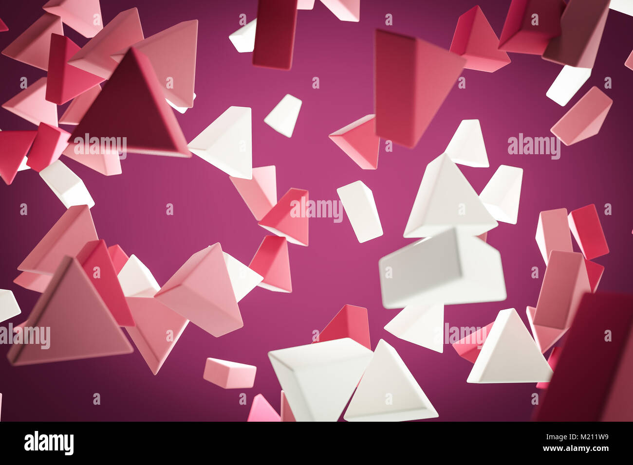abstract triangle background 3d render Stock Photo - Alamy