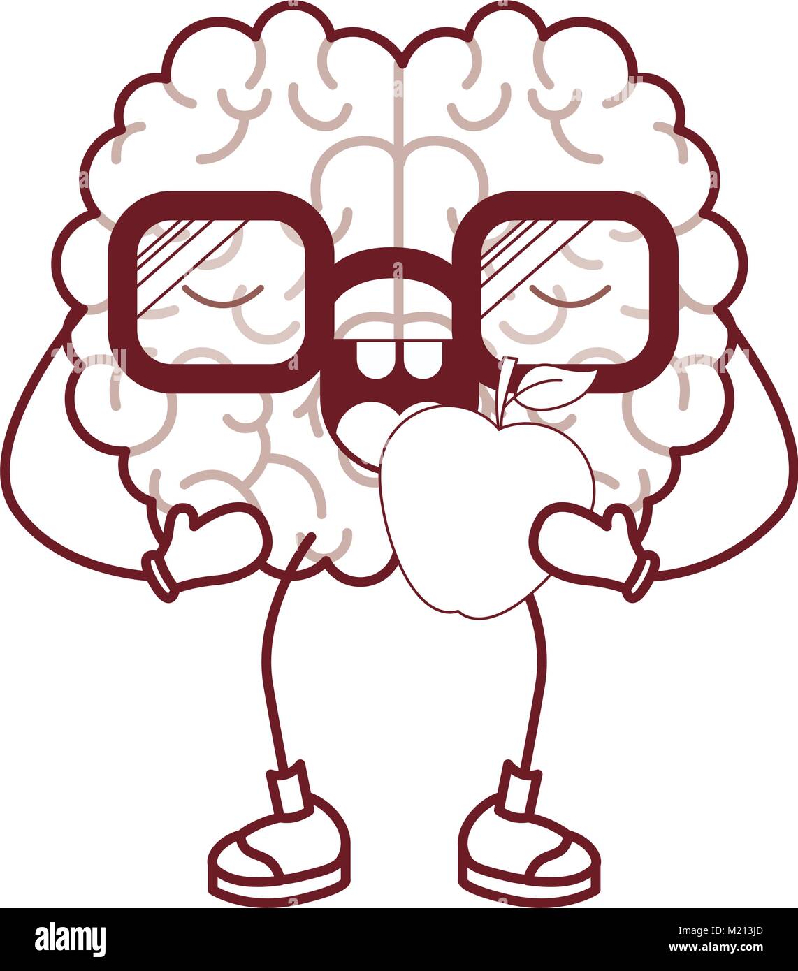 Eating human brain Stock Vector Images - Alamy