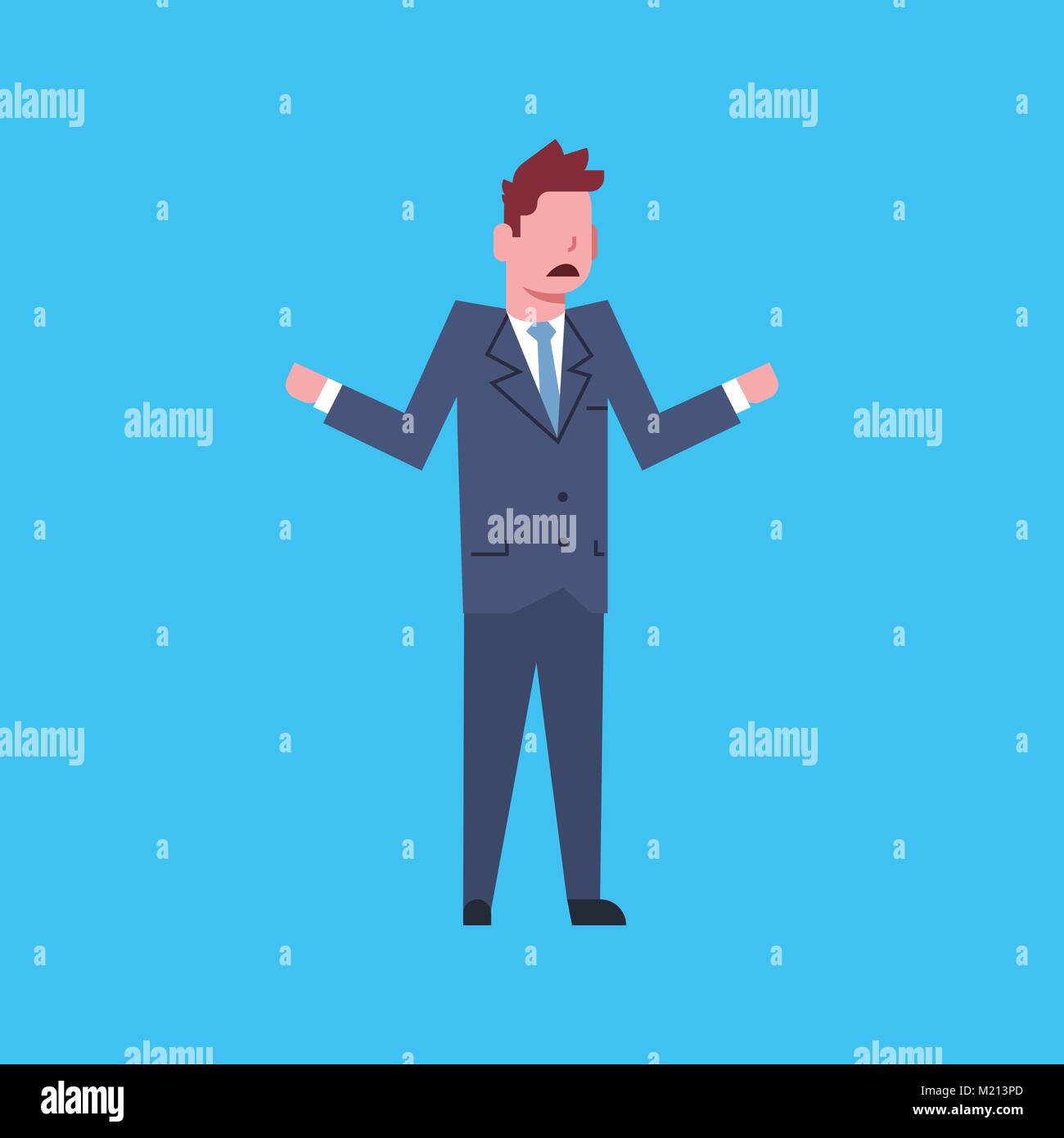 Confused smile work Stock Vector Images - Alamy