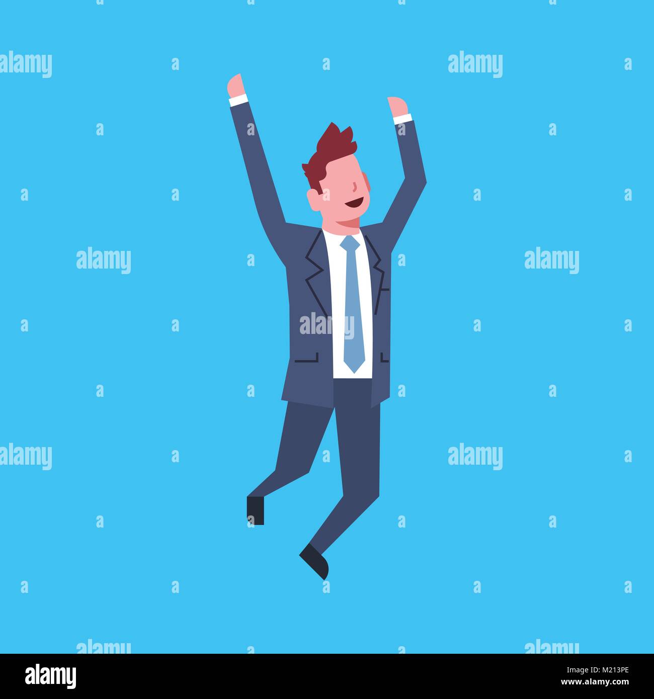 Professional cheerful character hi-res stock photography and images - Alamy