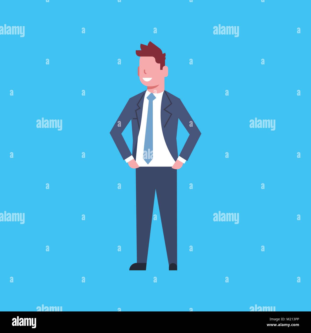 Man full figure businessman Stock Vector Images - Alamy
