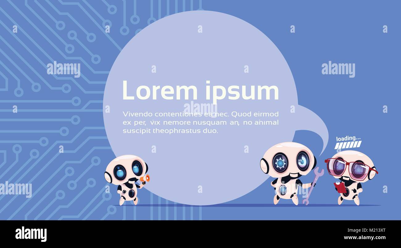 Blue bot Stock Vector Images - Alamy