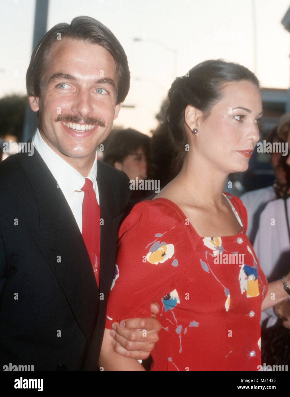 WEST HOLLYWOOD, CA - MAY 17: (L-R) Actor Mark Harmon and Cristina ...