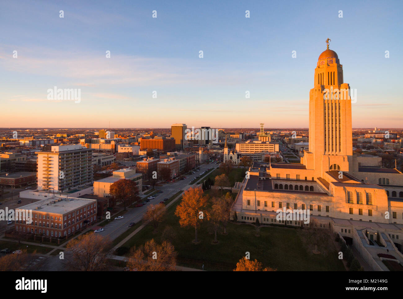 Nebraska state capitol hi-res stock photography and images - Alamy