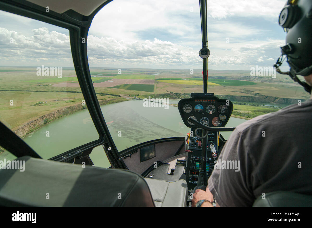 Sky helicopter irrigation hi-res stock photography and images - Alamy