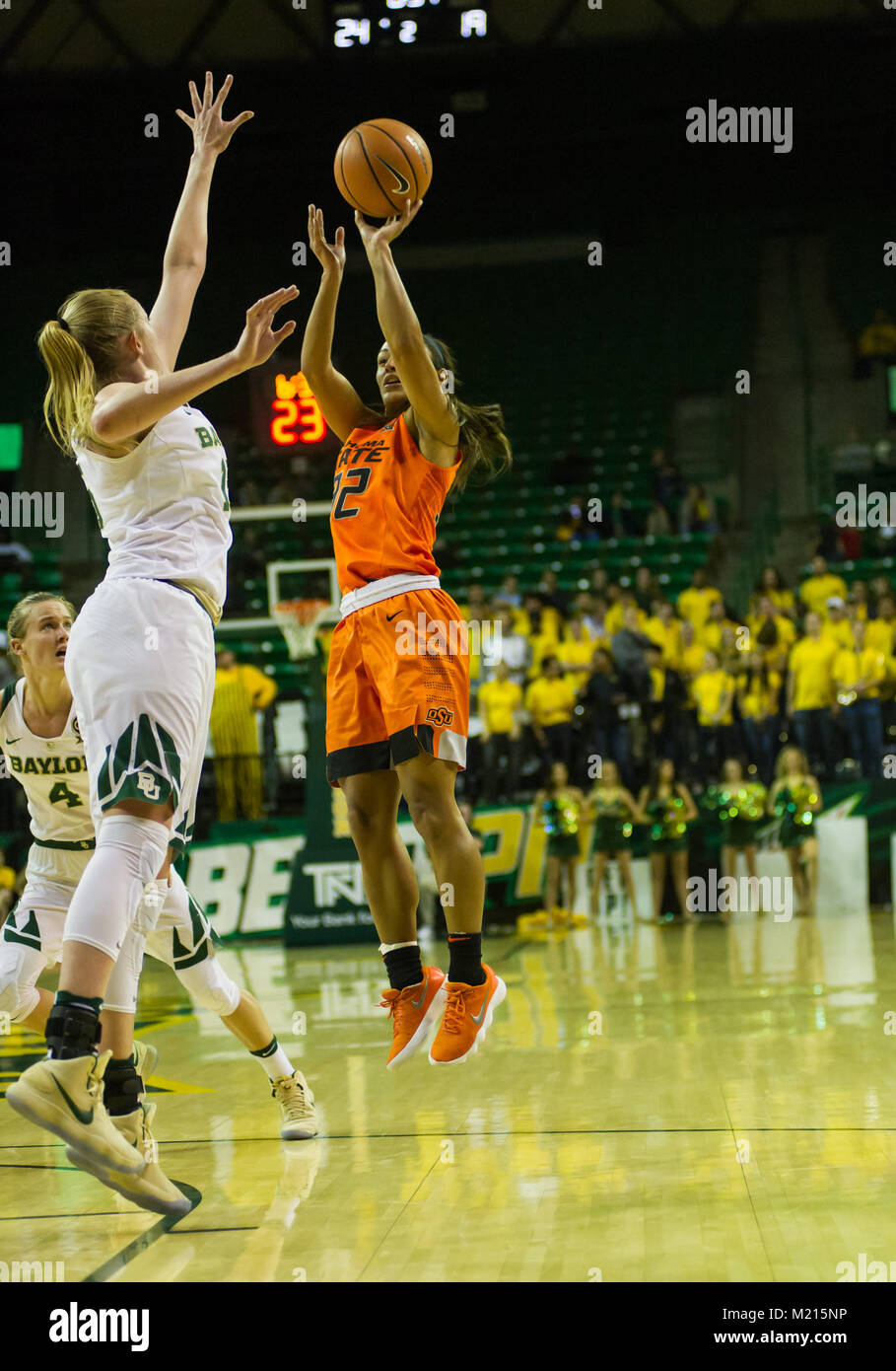 Waco, Texas, USA. 31st Jan, 2018. Oklahoma State Cowgirls guard Loryn ...