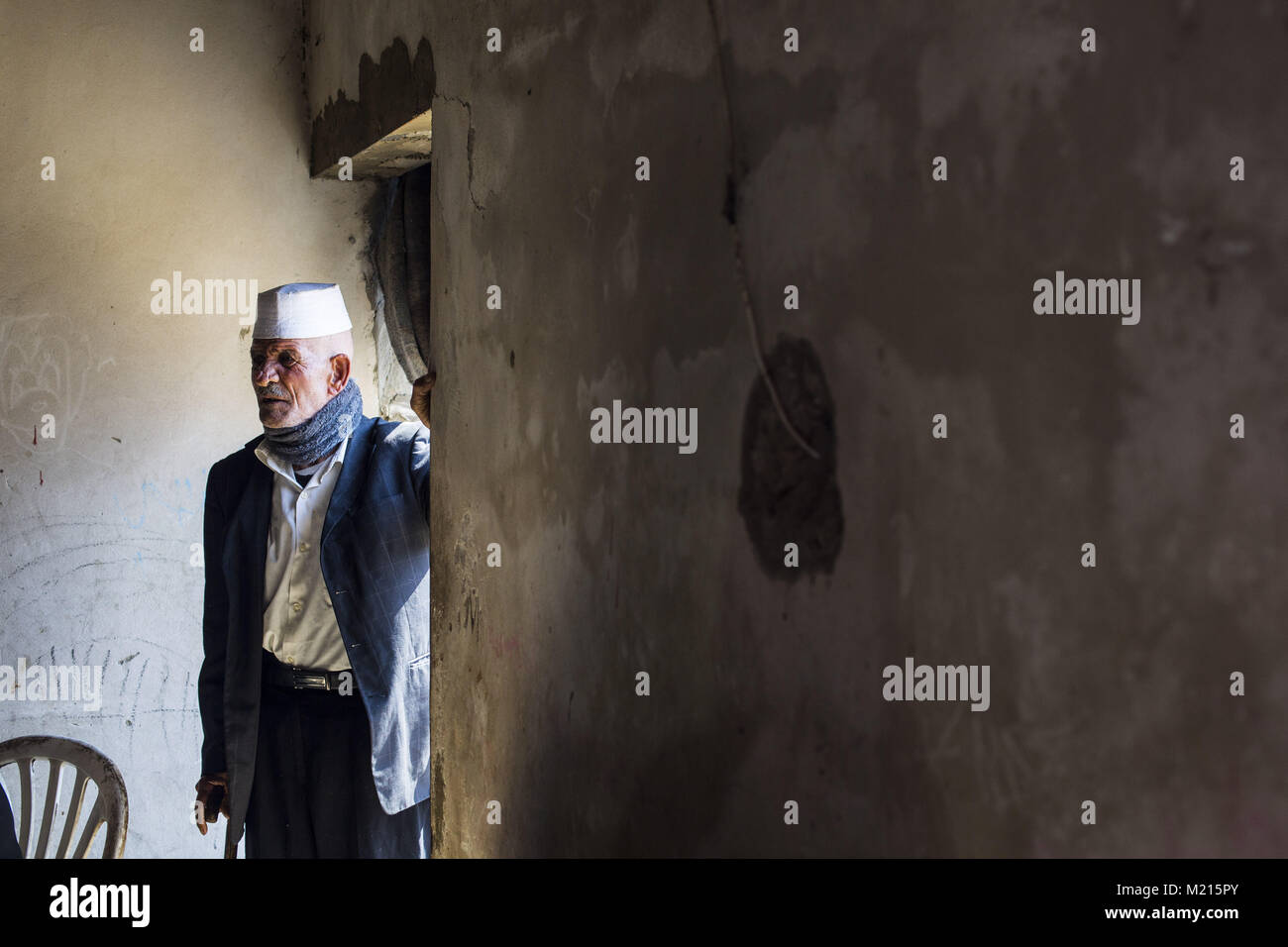 Gaza City, The Gaza Strip, Palestine. 1st Feb, 2018. A Palestinian man ...