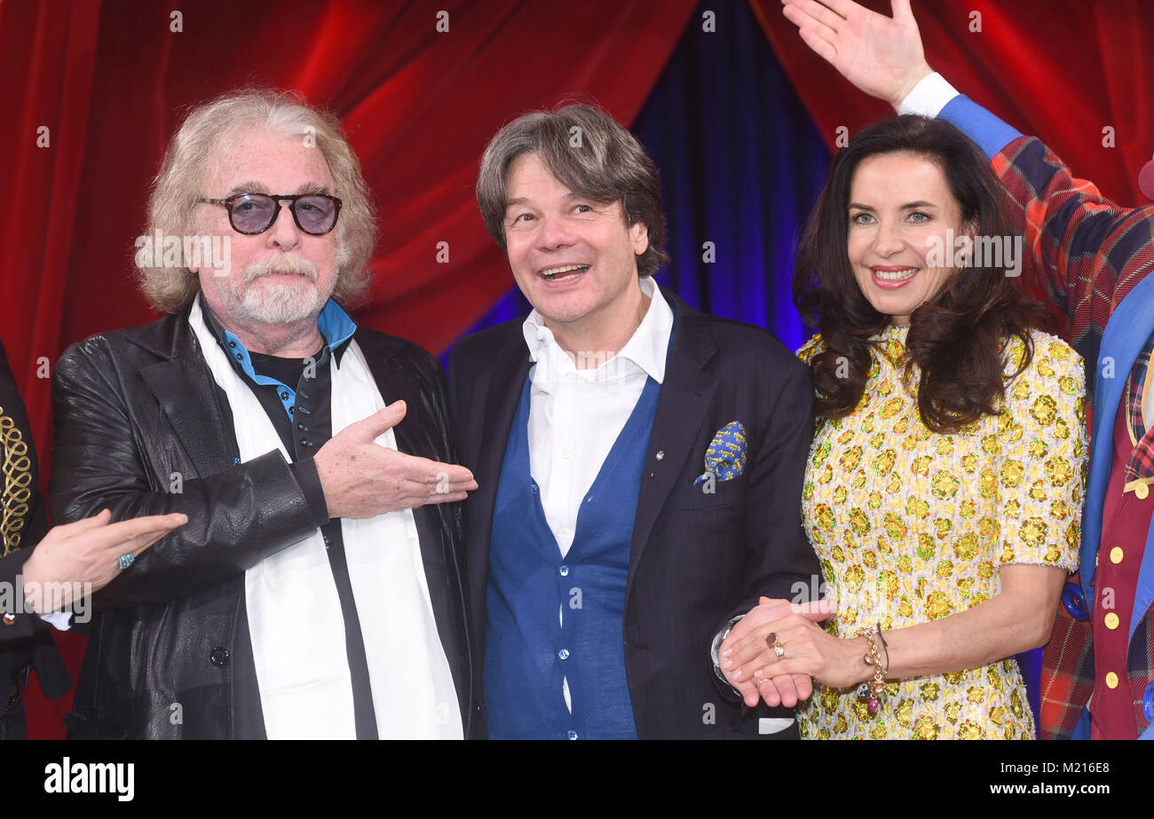 Munich, Germany. 2nd Feb, 2018. Director of Circus Roncalli Bernhard ...
