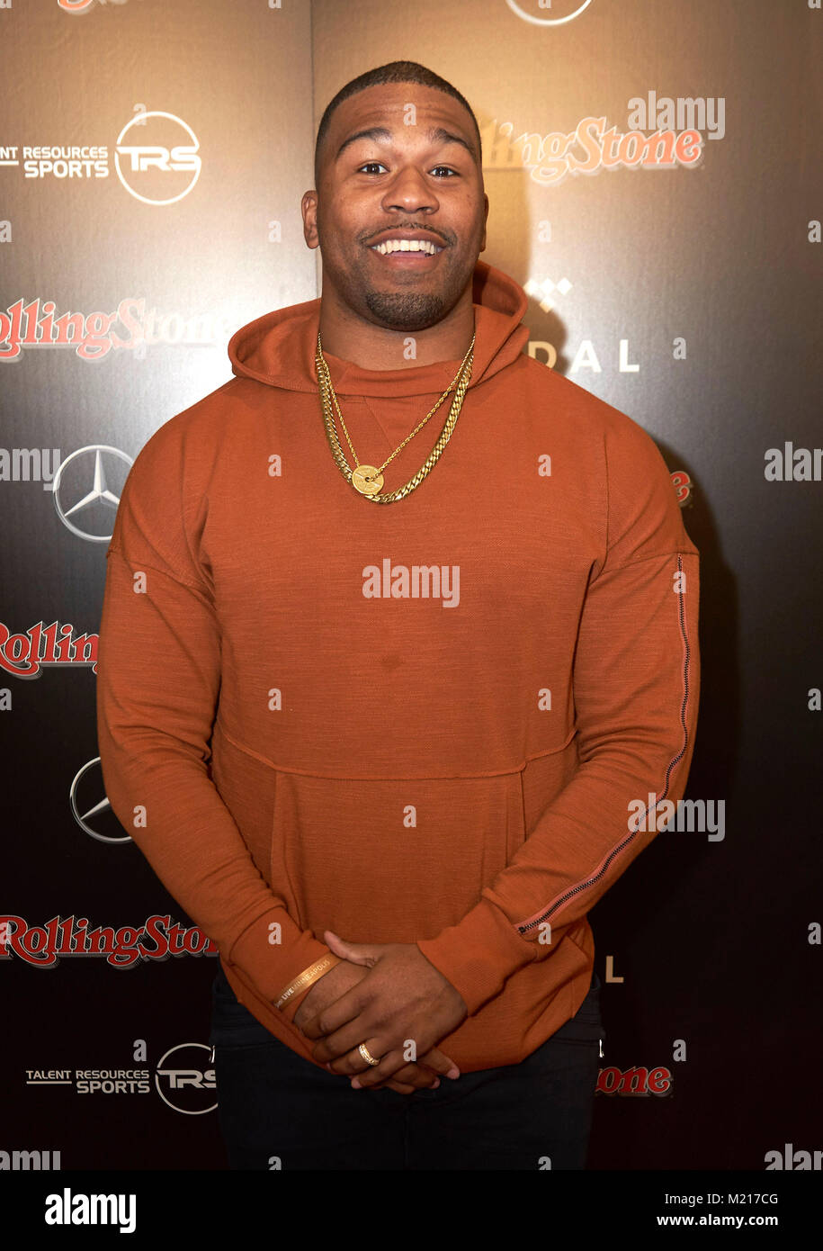 Minneapolis, USA, 3 Feb 2018. Craig Robertson poses at the Rolling ...