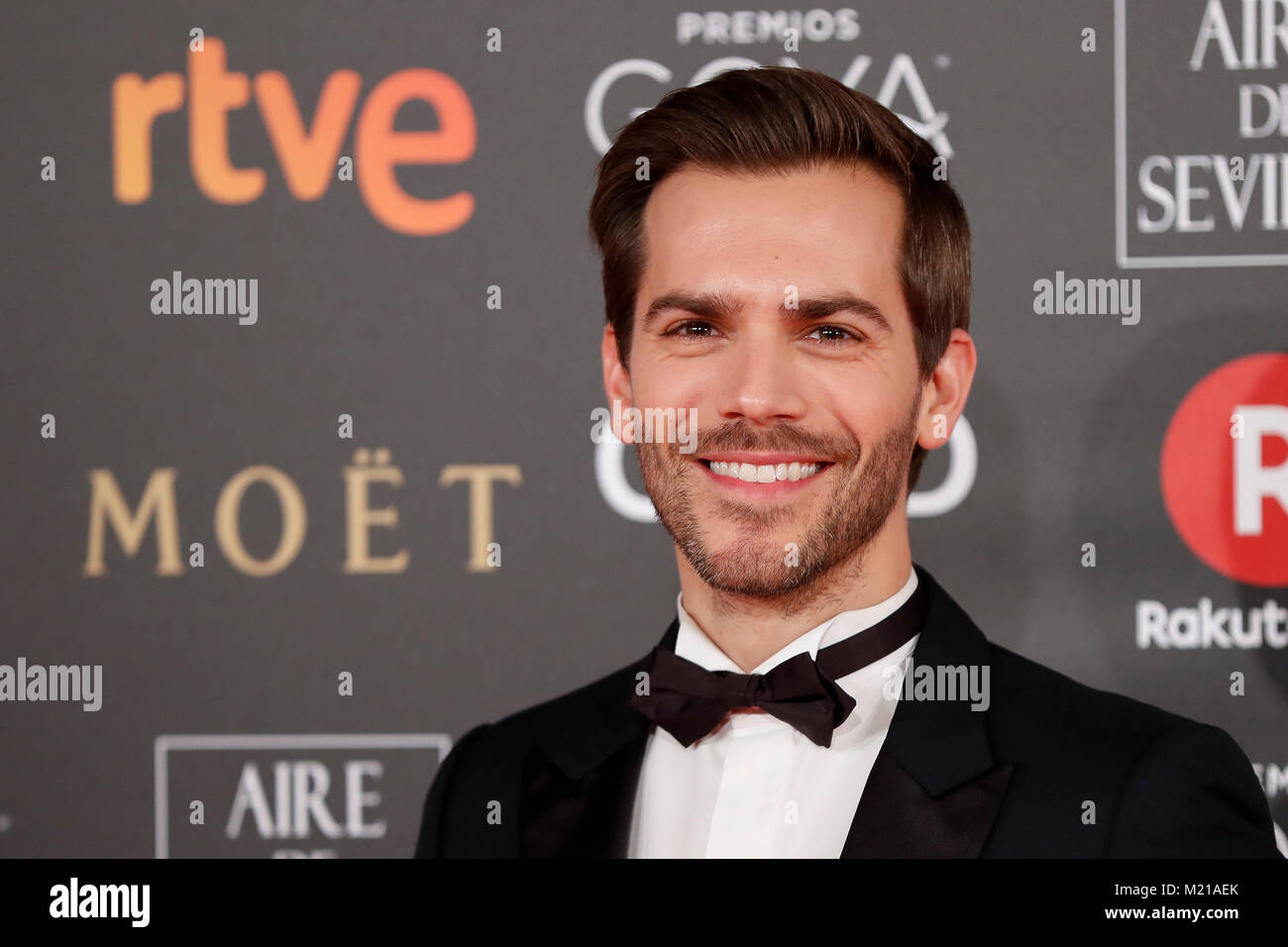 Actor Marc Clotet at photocall during the 32th annual Goya Film Awards ...
