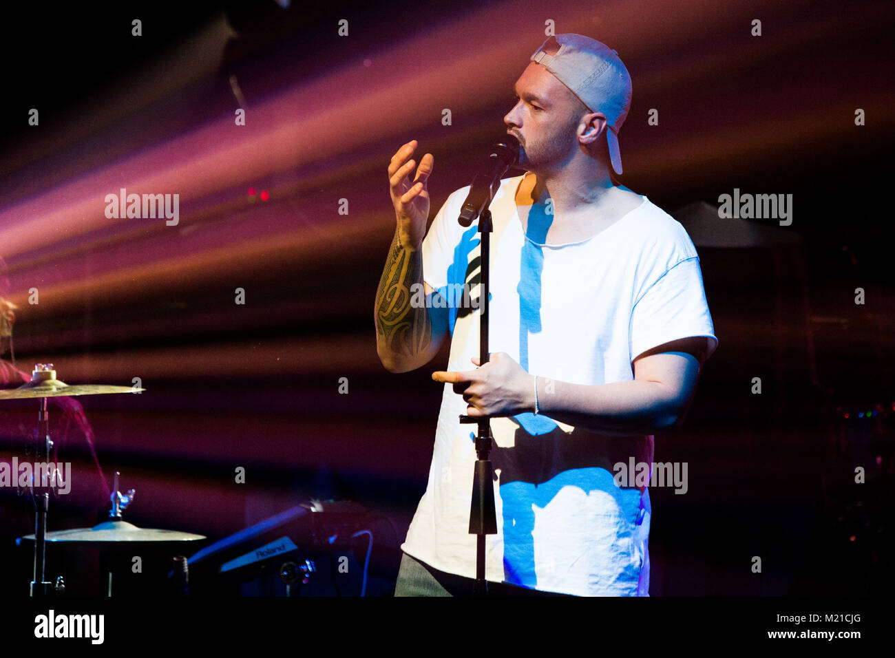 Fort Lauderdale, FL, USA. 2nd Feb, 2018. Sammy J performs during the ...