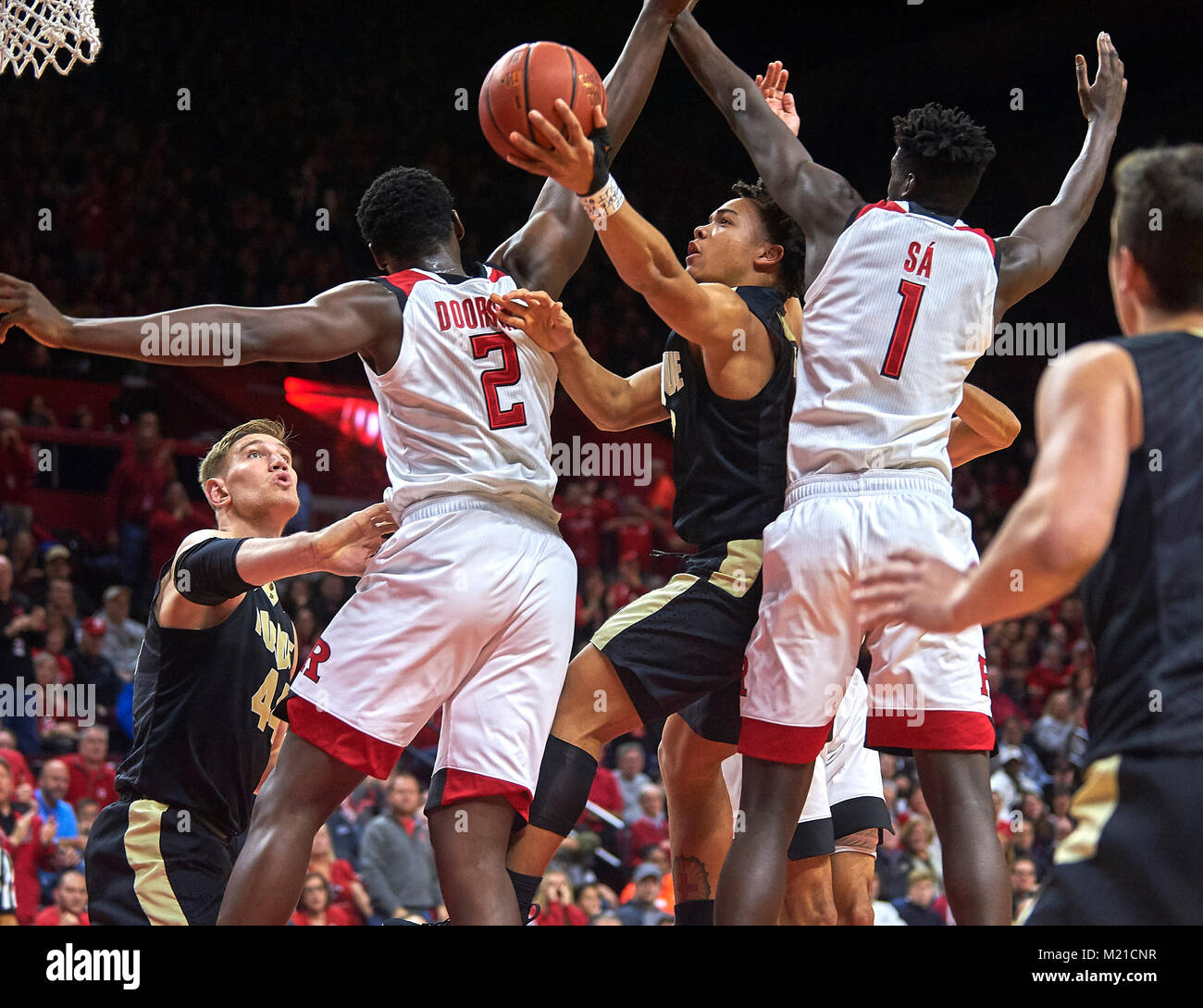 Piscataway, New Jersey, USA. 3rd Feb, 2018. Purdue Boilermakers guard ...