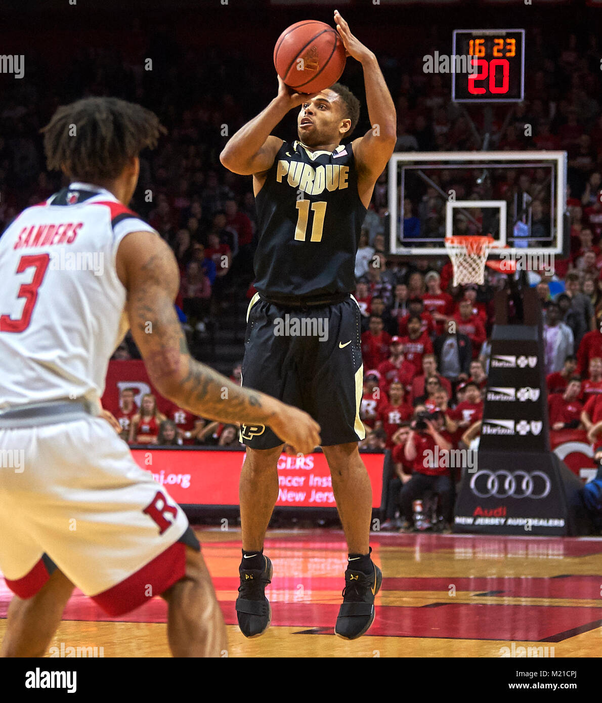 Piscataway, New Jersey, USA. 3rd Feb, 2018. Purdue Boilermakers guard P ...