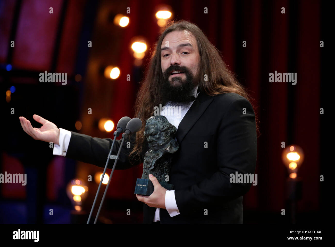 Jon Serrano / David Heras during the 32th annual Goya Film Awards in ...
